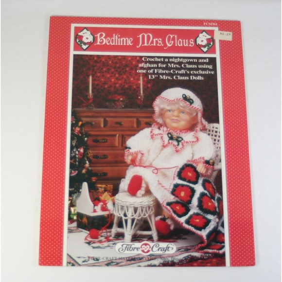 Fibre Craft | Office | Fibre Craft Crochet Doll Pattern Booklet Bedtime ...
